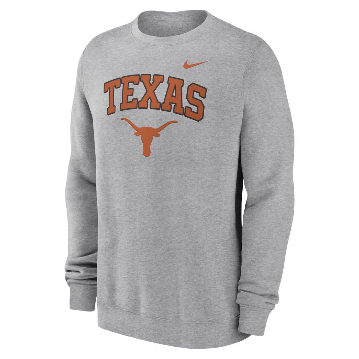 Nike® NCAA Nike Texas Longhorns Arch Pullover Sweatshirt | Belk