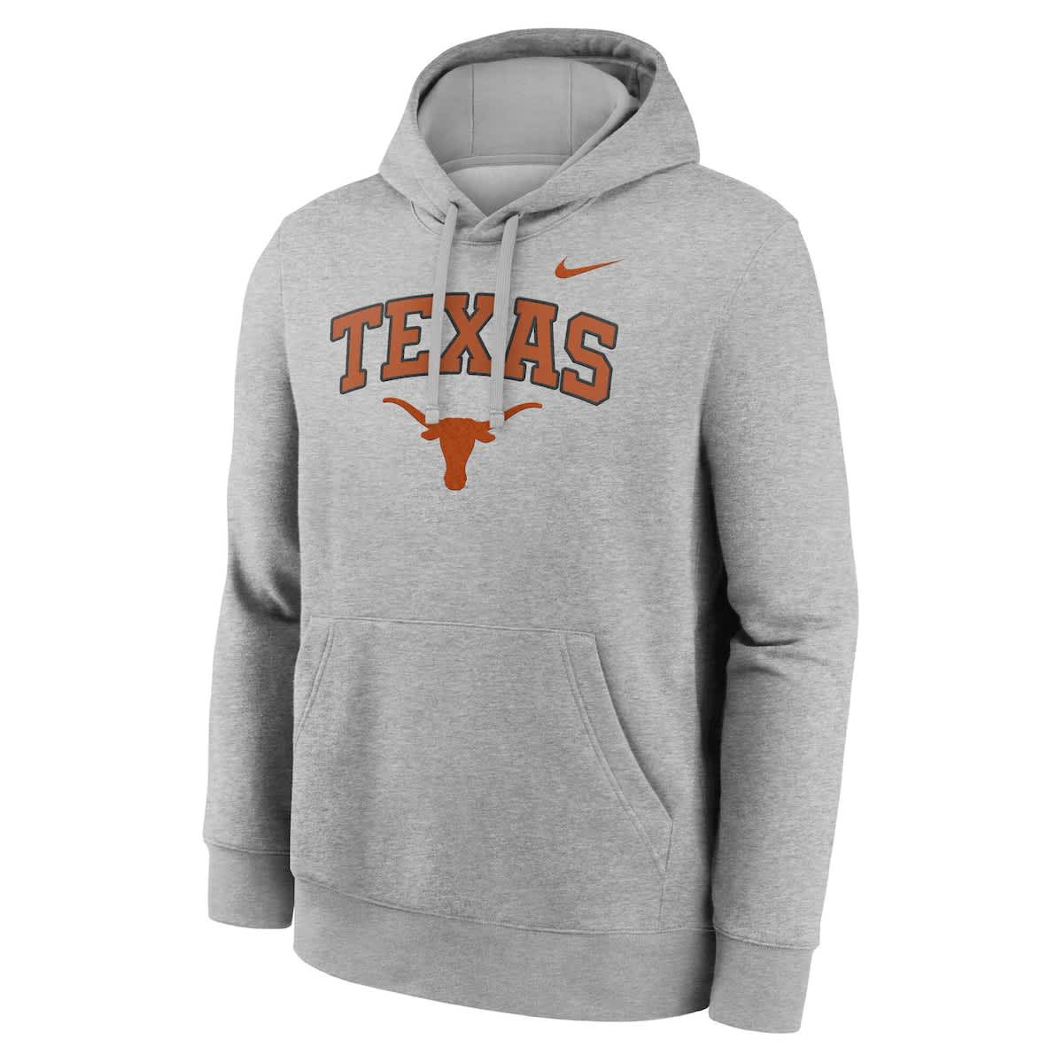 Nike® NCAA Nike Texas Longhorns Club Fleece Arch Pullover Hoodie | Belk