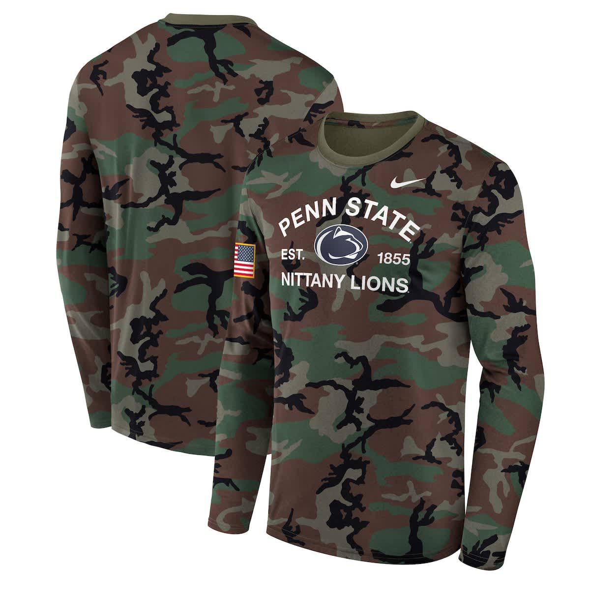 Nike® NCAA Nike Penn State Nittany Lions 2025 Military Appreciation ...