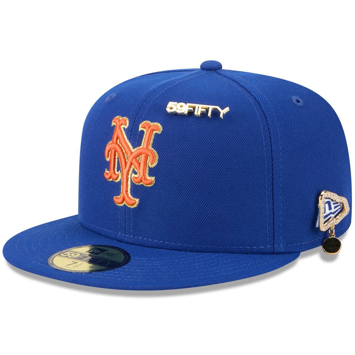 New Era MLB New York Mets 2025 59FIFTY Day 59FIFTY Fitted Hat with Pins ...