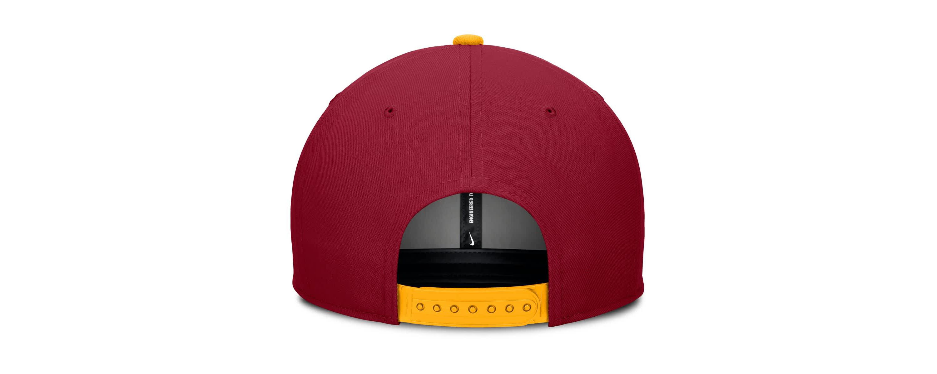 Nike® NCAA Nike Cardinal/Cream USC Trojans Pro Legacy Script Snapback ...