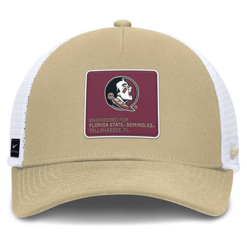 Nike® NCAA Nike Gold/White Florida State Seminoles 2025 On-Field Rise ...