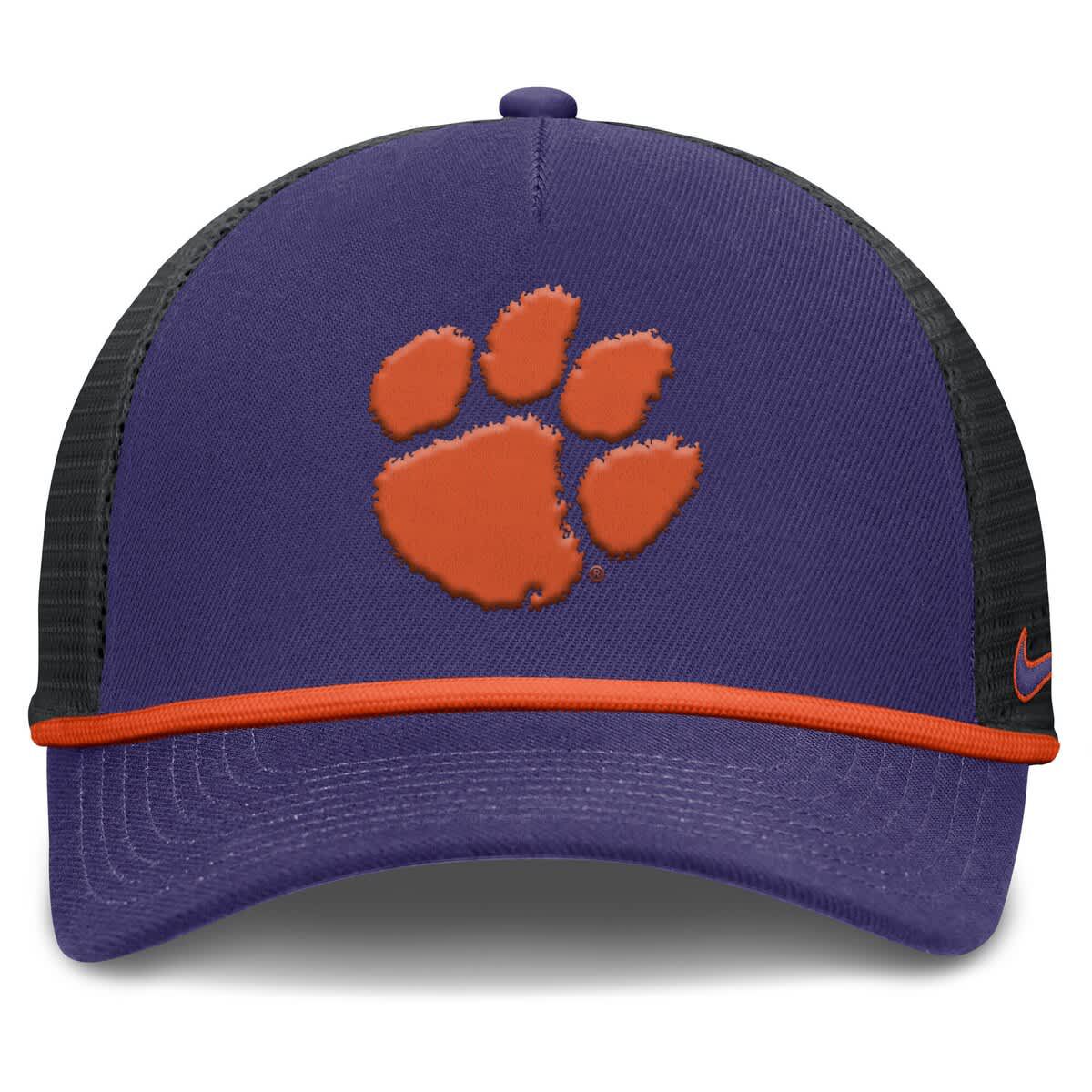Nike® NCAA Nike Clemson Tigers Rise Primetime Trucker Adjustable Hat | Belk