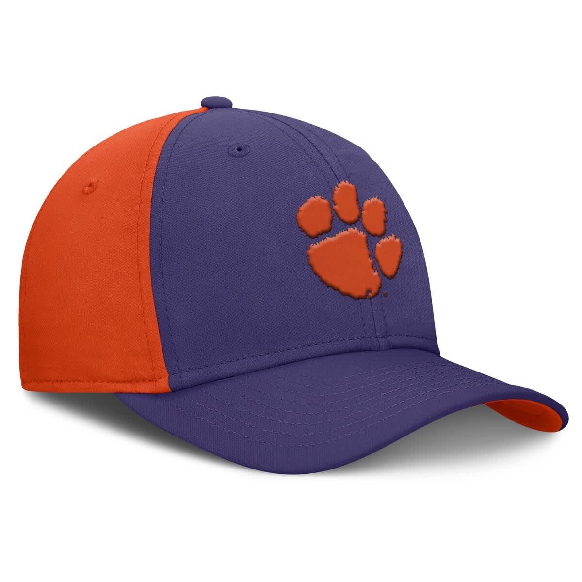 Nike® NCAA Nike Purple/Orange Clemson Tigers 2025 Sideline Rise Local ...