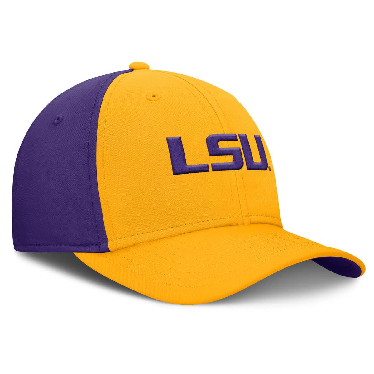 Nike® NCAA Nike Gold/Purple LSU Tigers 2025 Sideline Rise Local ...