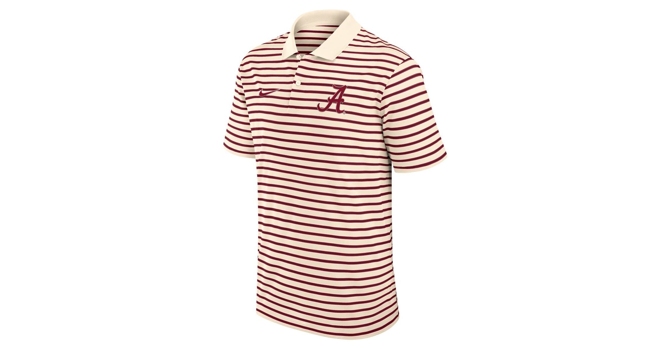 Nike® Alabama Crimson Tide NCAA Nike Alabama Tide Primary Logo Striped ...