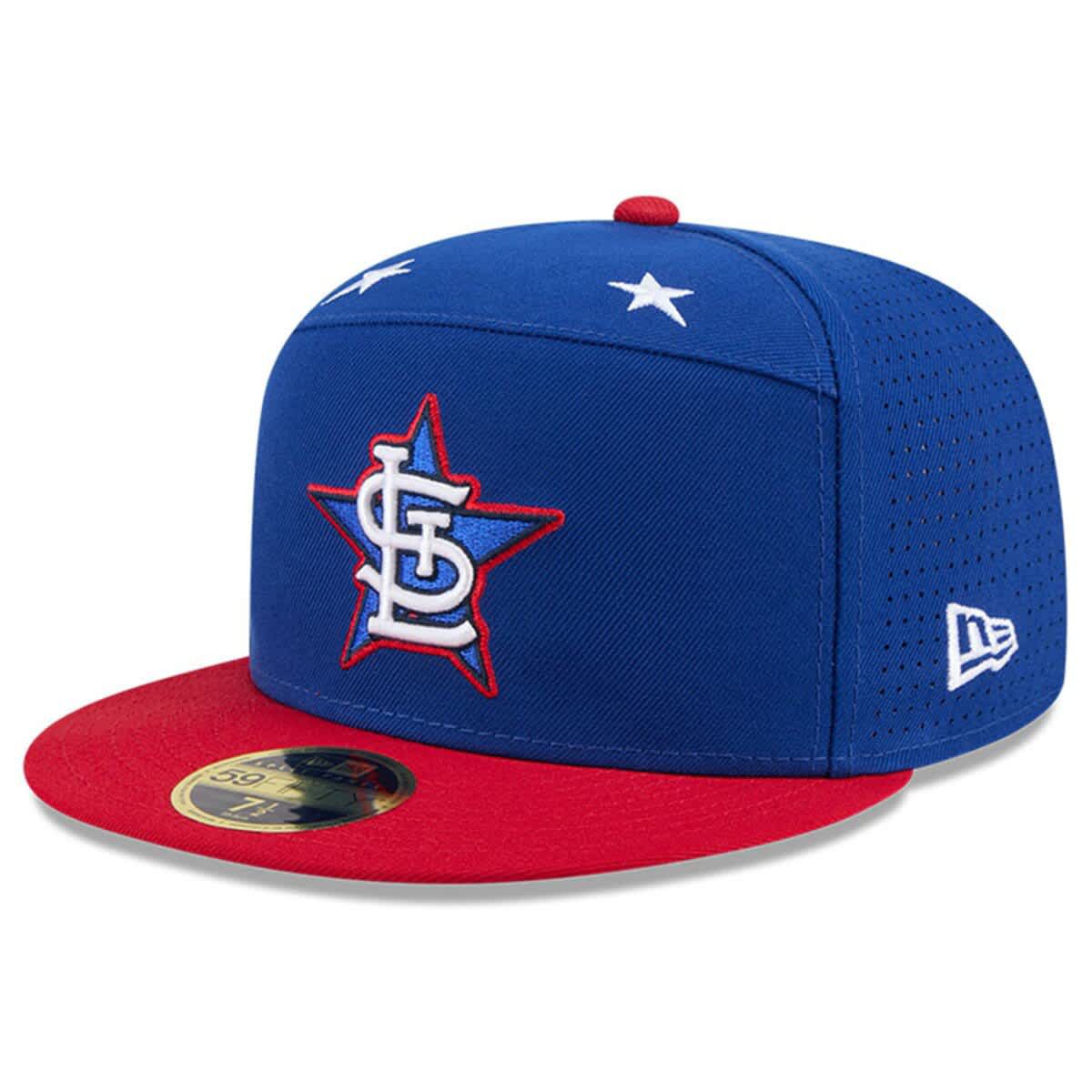 New Era MLB Blue/Red St. Louis Cardinals 2025 MLB All-Star Game Workout ...