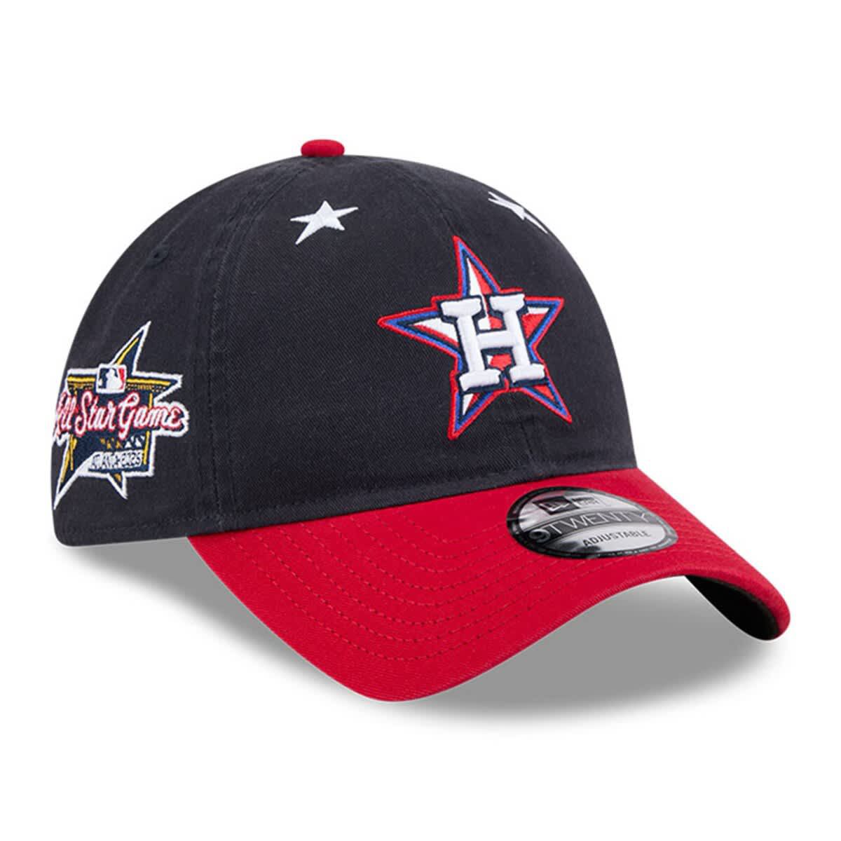 New Era MLB Navy/Red Houston Astros 2025 MLB All-Star Game Workout ...