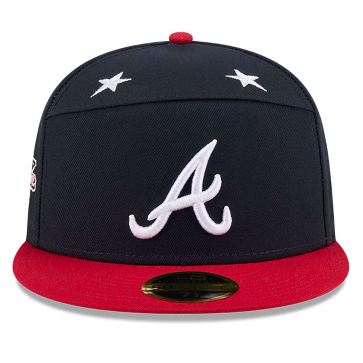 New Era MLB Navy/Red Atlanta Braves 2025 MLB All-Star Game Side Patch ...