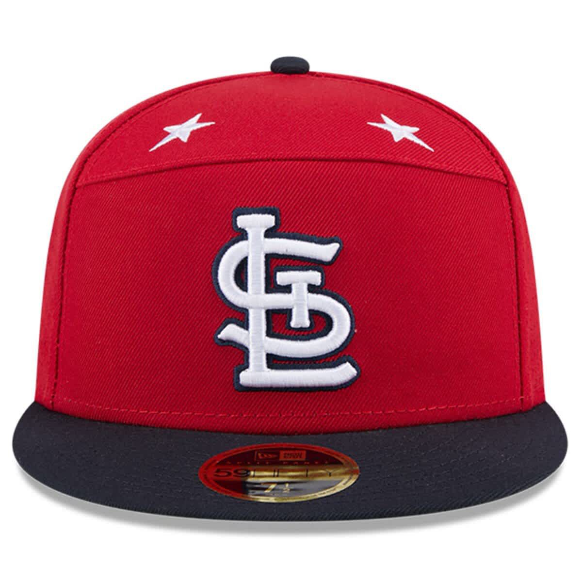 New Era MLB Red/Navy St. Louis Cardinals 2025 MLB All-Star Game Side ...