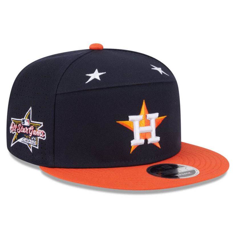 New Era MLB Navy/Orange Houston Astros 2025 MLB All-Star Game Side ...