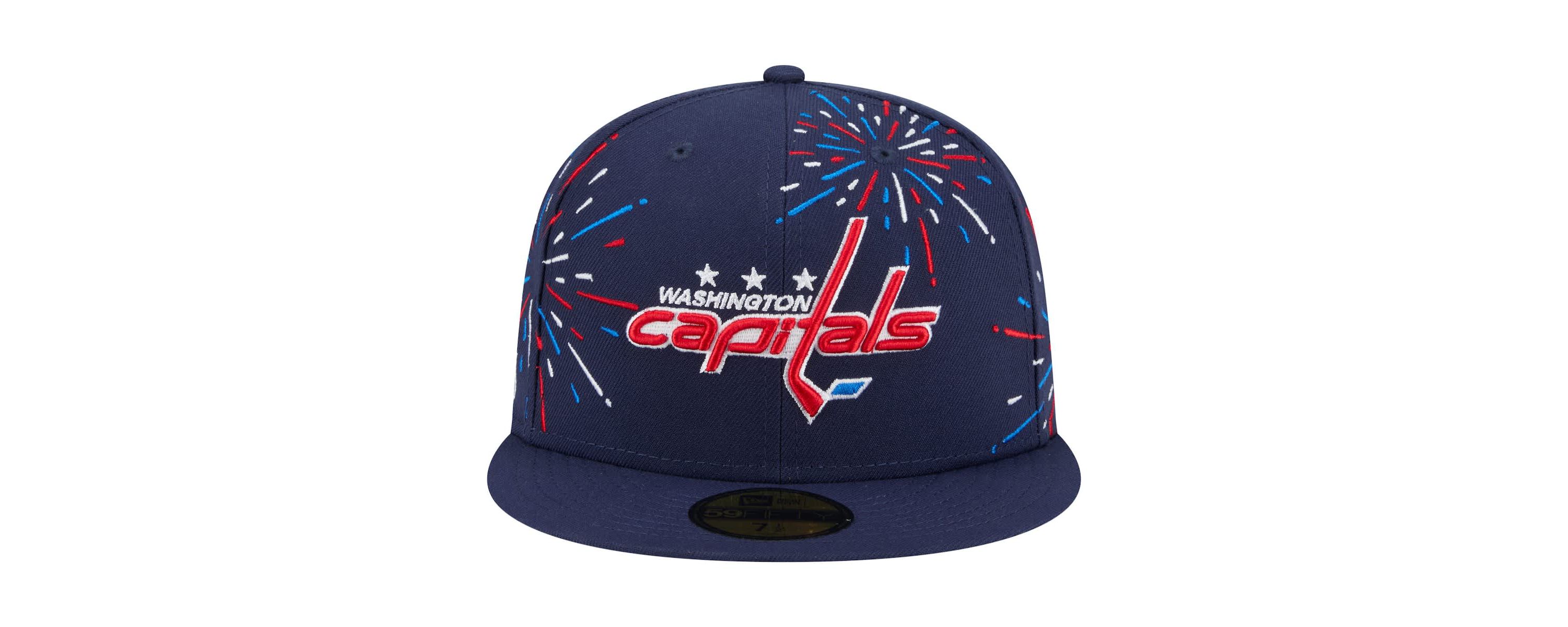 New Era NHL Washington Capitals Americana Fireworks 59FIFTY Fitted Hat ...