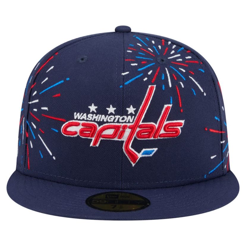 New Era NHL Washington Capitals Americana Fireworks 59FIFTY Fitted Hat ...
