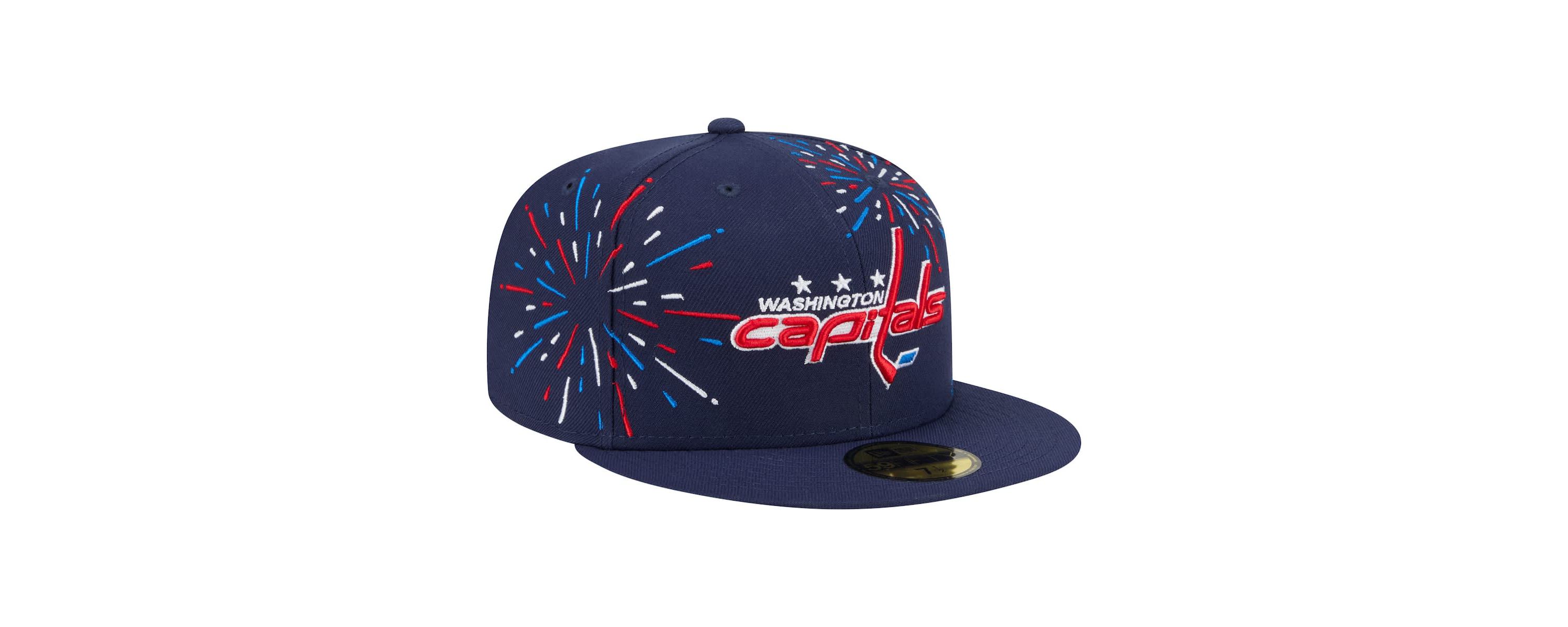 New Era NHL Washington Capitals Americana Fireworks 59FIFTY Fitted Hat ...