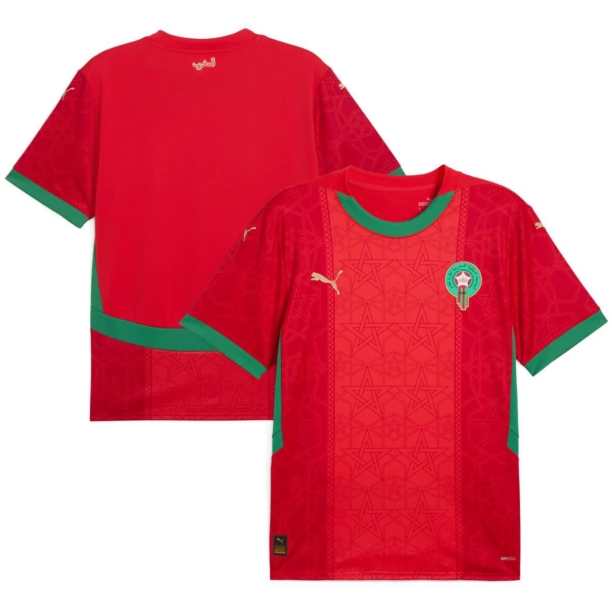Puma Soccer National Teams Morocco National Team 2025 Home Replica ...