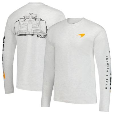 Cutter & Buck Formula 1 McLaren F1 Team Outlined Car Long Sleeve T ...