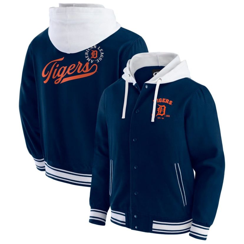 Darius Rucker Collection by Fanatics MLB Detroit Tigers Full-Snap ...