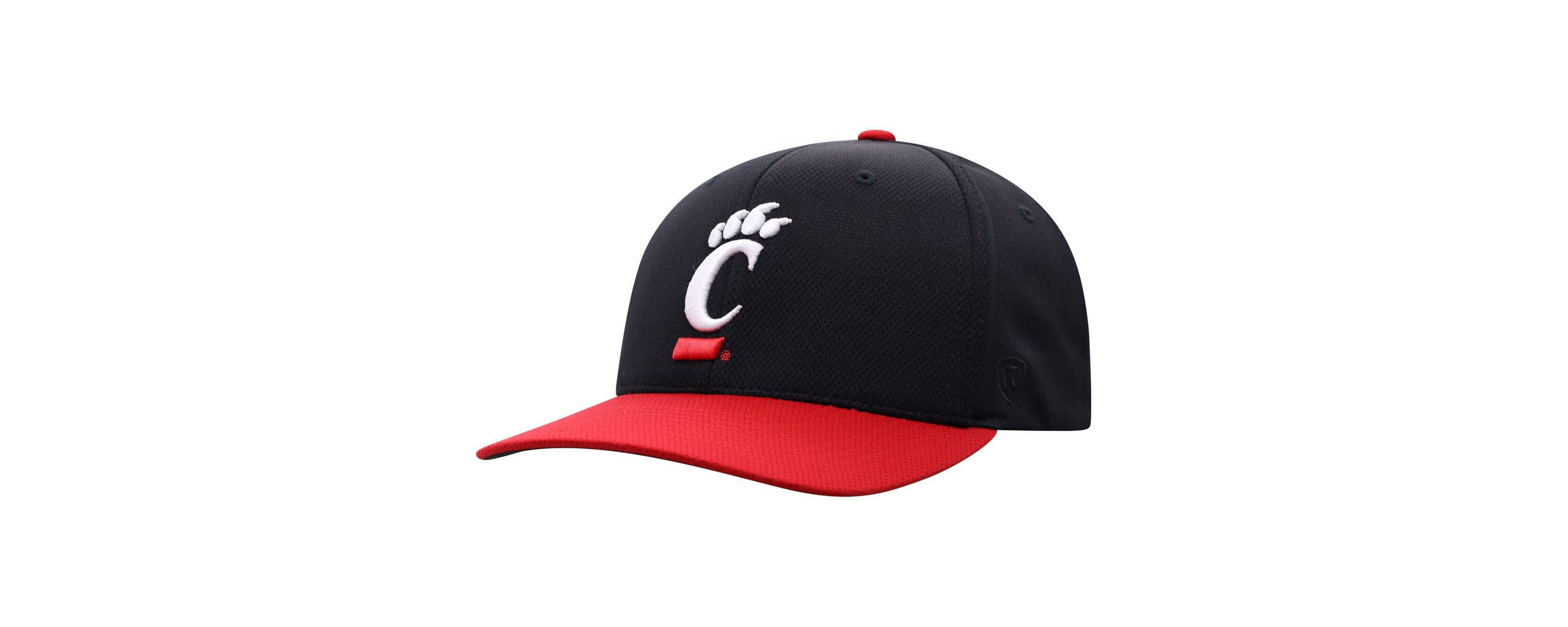Top of the World NCAA Cincinnati Bearcats Reflex Fitted Hat | Belk
