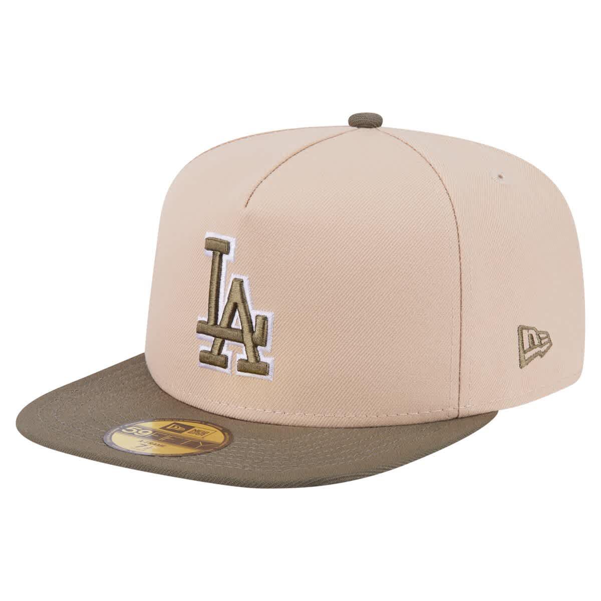 New Era MLB Light Beige/Olive Los Angeles Dodgers Two-Tone Color Pack A ...