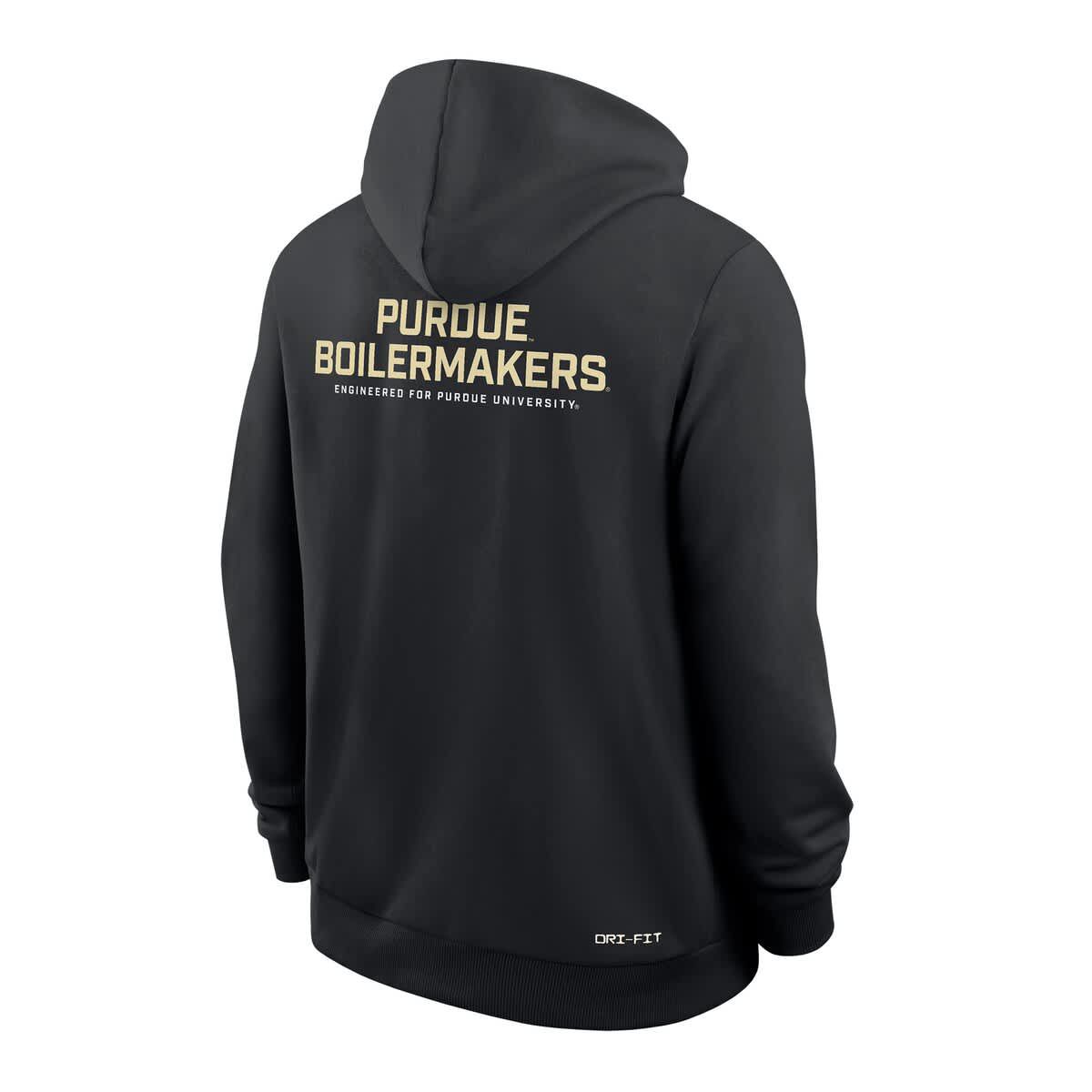 Nike® NCAA Nike Purdue Boilermakers 2025 Sideline Performance Full-Zip ...