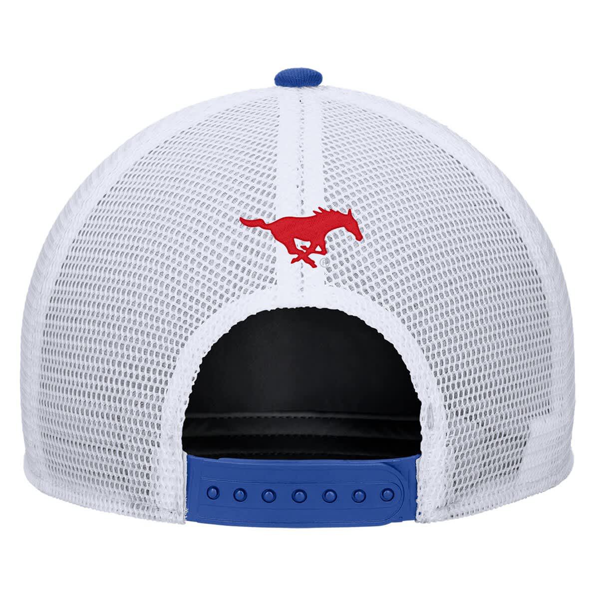 Nike® NCAA Nike SMU Mustangs 2025 On-Field Rise Trucker Performance ...