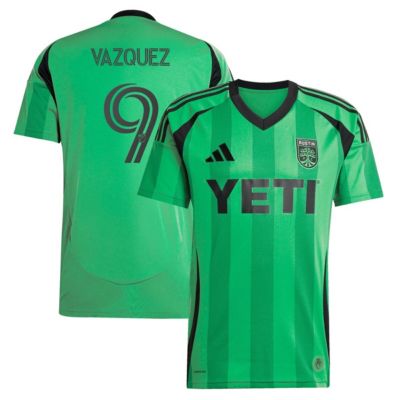 adidas MLS Brandon Vazquez Austin FC 2025 The Heartbeat Kit Replica ...