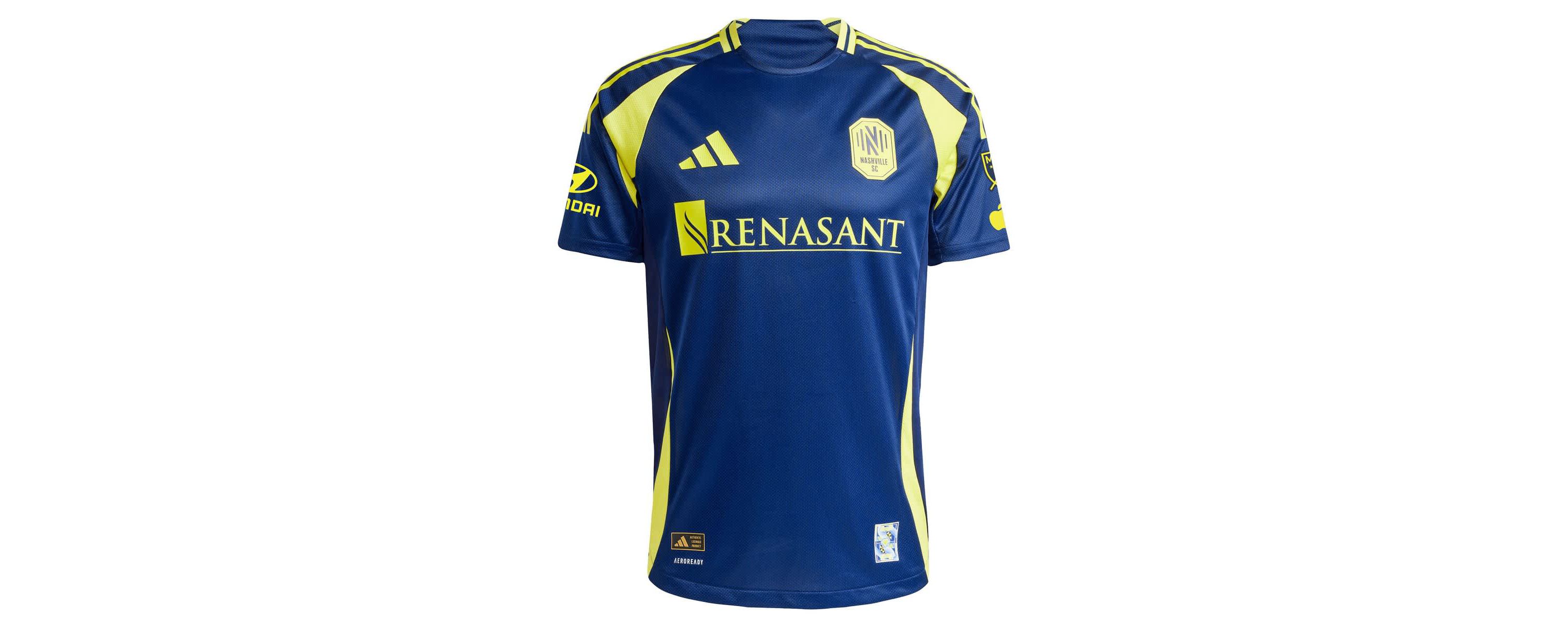 adidas MLS Sam Surridge Nashville SC 2025 The Heart Of Nashville Kit ...