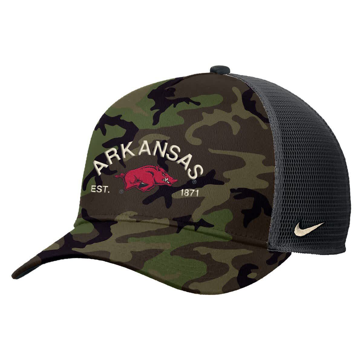 Nike® NCAA Nike Arkansas Razorbacks 2025 Military Appreciation Rise ...