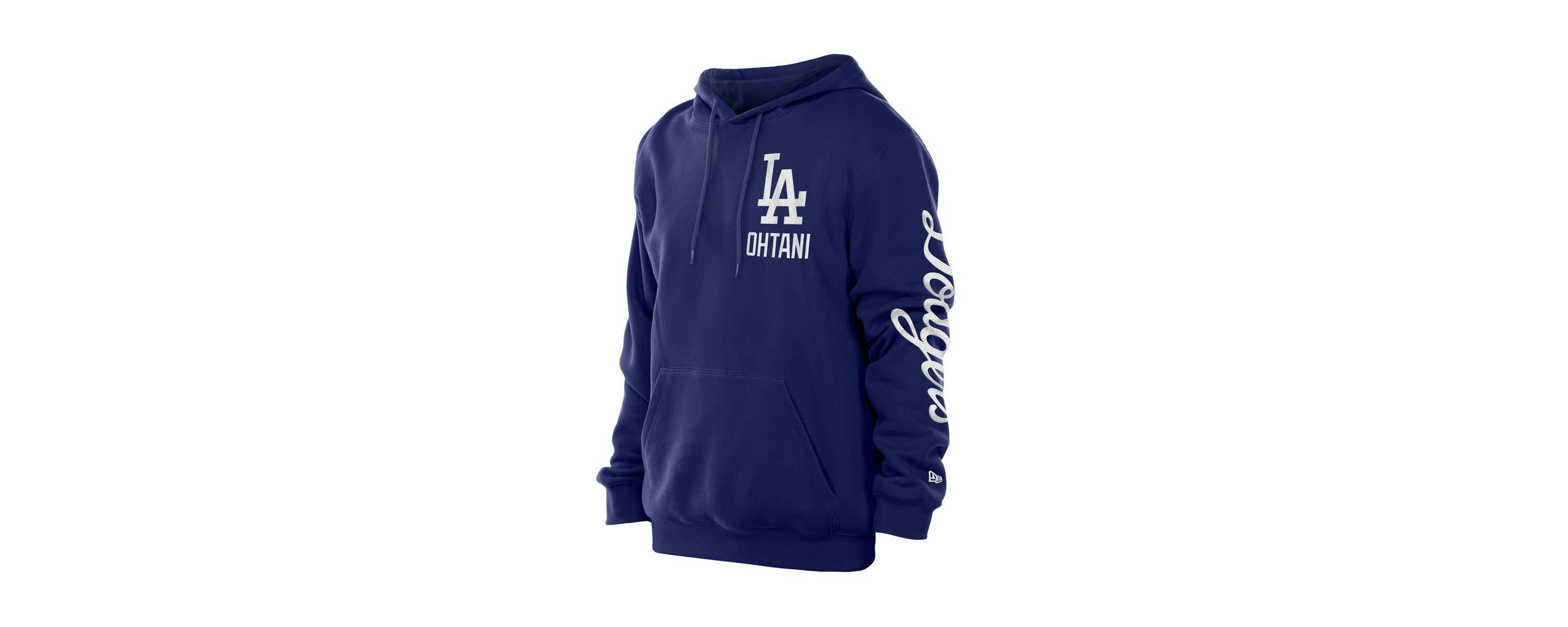 New Era MLB Shohei Ohtani Los Angeles Dodgers Design Lab Pullover ...
