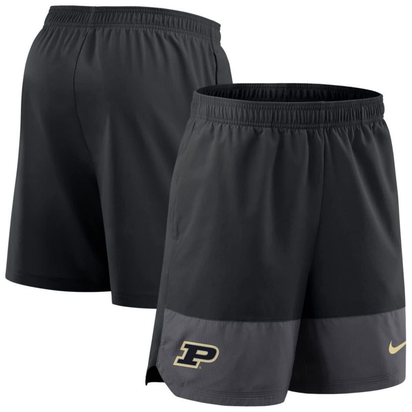 Nike® NCAA Nike Purdue Boilermakers 2025 Sideline Dri-FIT Shorts | Belk