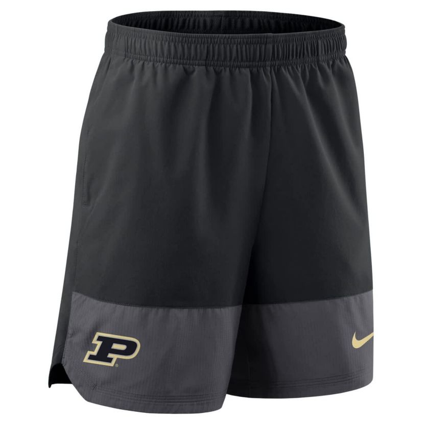 Nike® NCAA Nike Purdue Boilermakers 2025 Sideline Dri-FIT Shorts | Belk