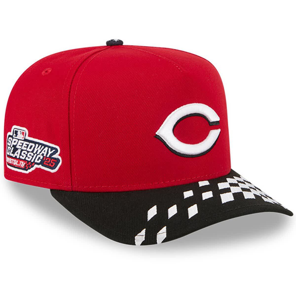 New Era MLB Red/Black Cincinnati Reds 2025 MLB Speedway Classic A-Frame ...