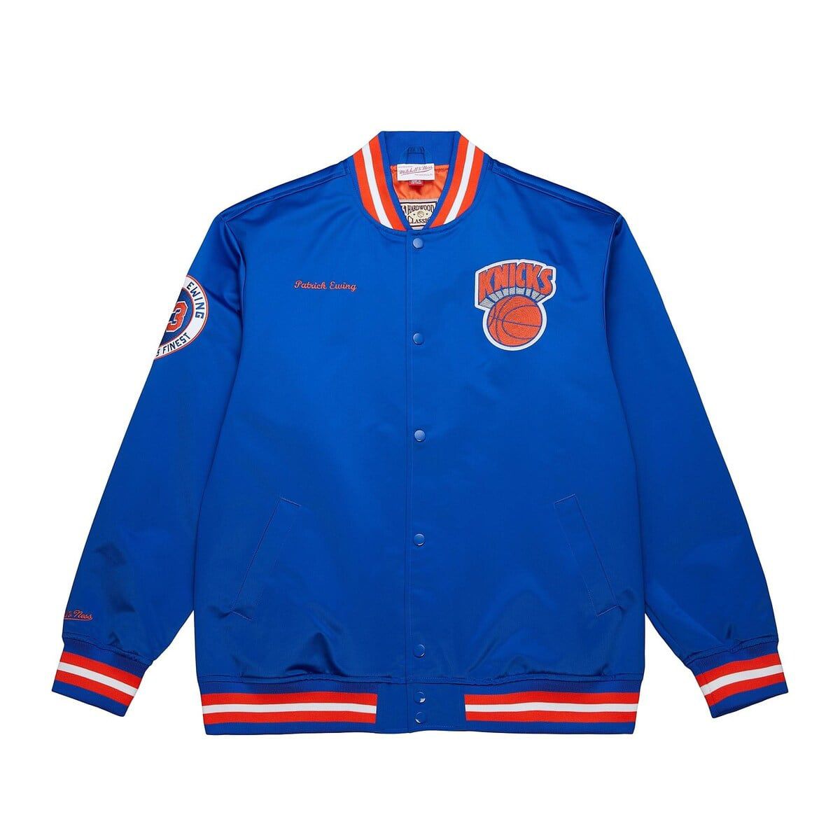 Mitchell & Ness NBA Patrick Ewing New York Knicks NBA Legends Full-Snap ...