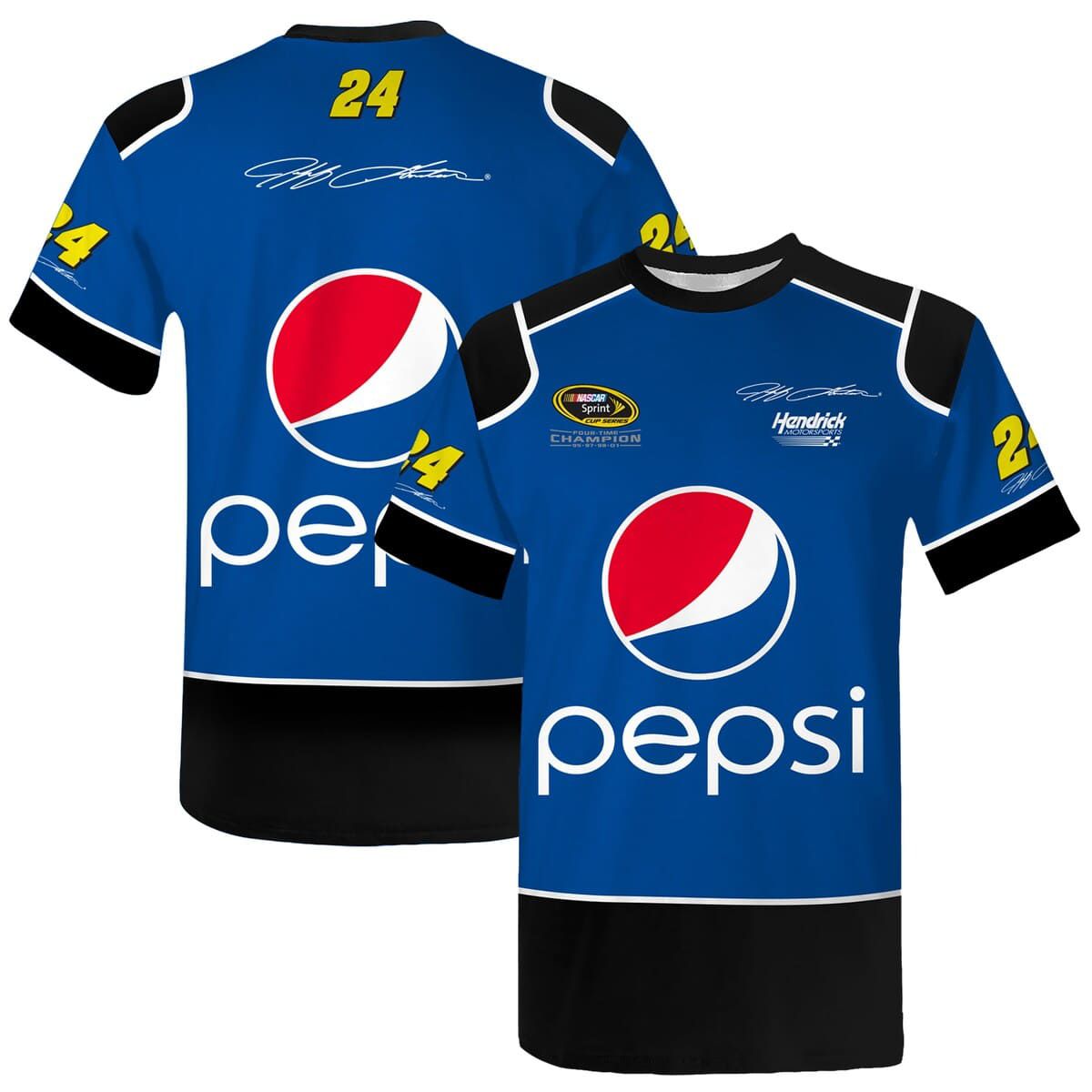Checkered Flag Sports NASCAR Jeff Gordon Pepsi Legend Uniform T-Shirt ...