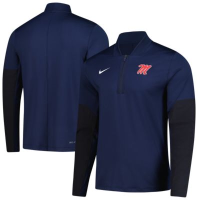 Nike® NCAA Nike Ole Miss Rebels Dri-FIT Half-Zip Pullover | Belk