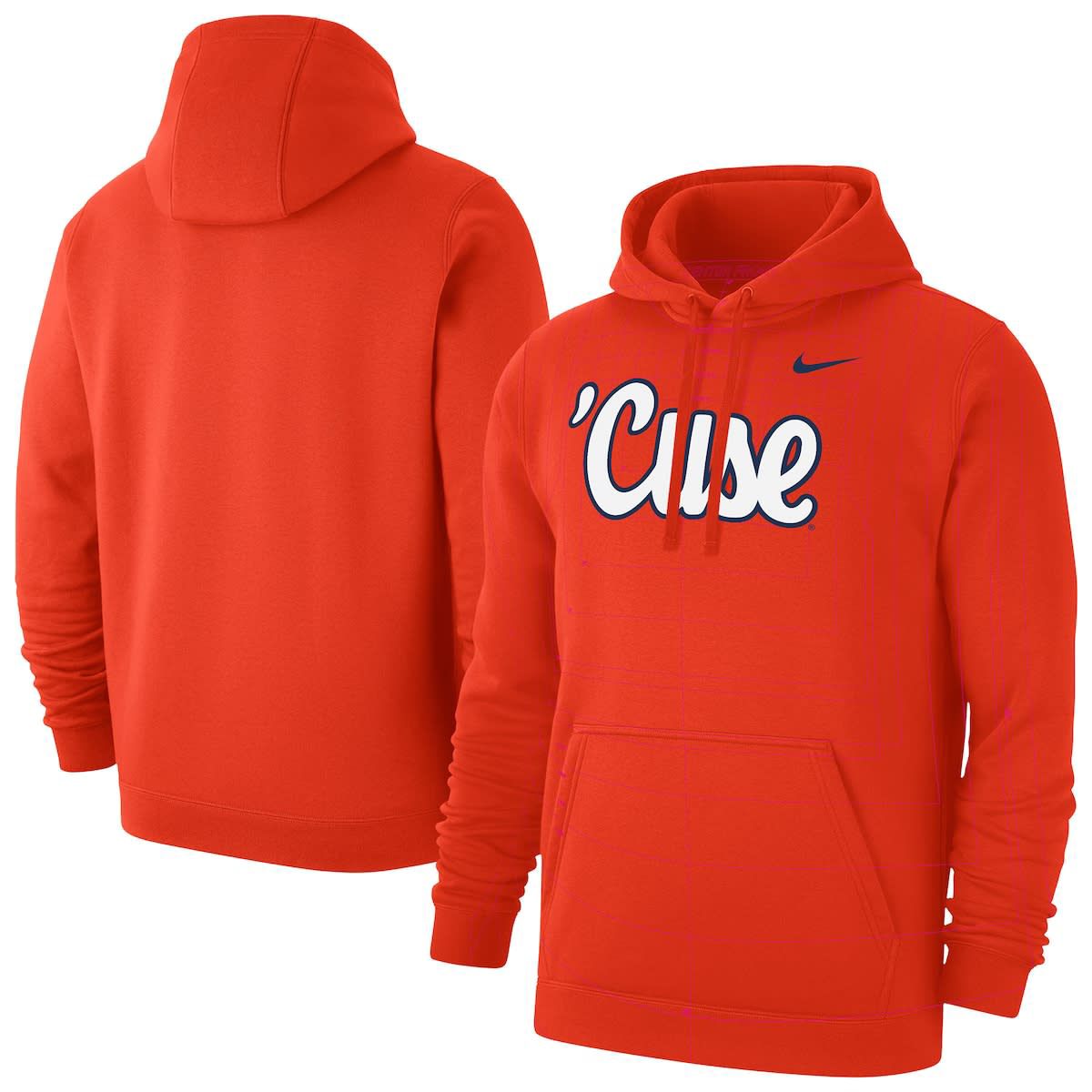Nike® Syracuse Orange NCAA Nike Syracuse Script Club Pullover Hoodie | Belk