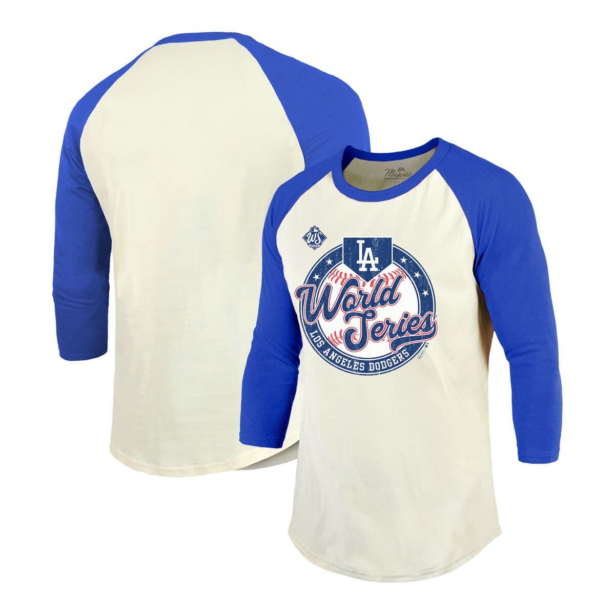 Majestic Threads MLB Cream/Royal Los Angeles Dodgers 2025 World Series ...