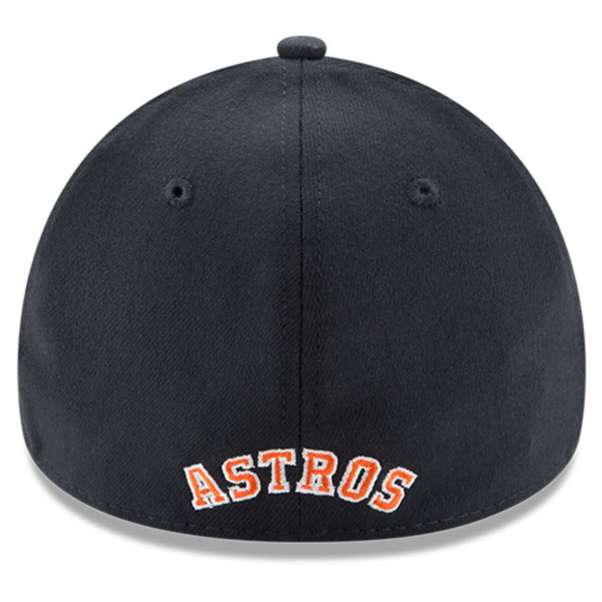New Era MLB Houston Astros Button Team Classic 39THIRTY Flex Hat | Belk