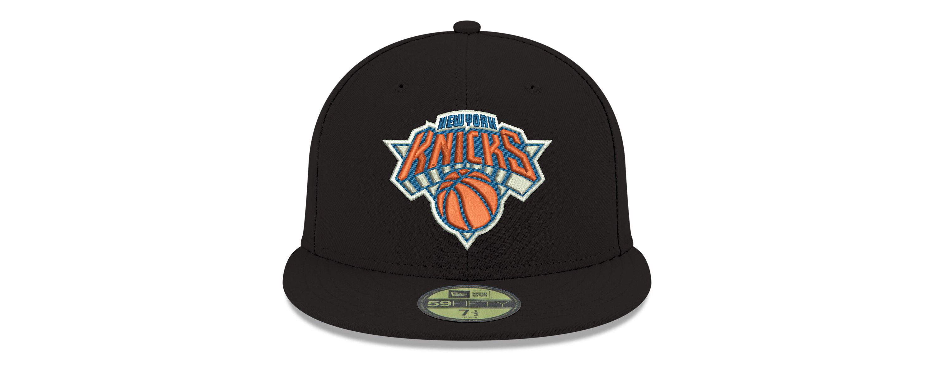 New Era NBA New York Knicks Official Team Color 59FIFTY Fitted Hat | Belk