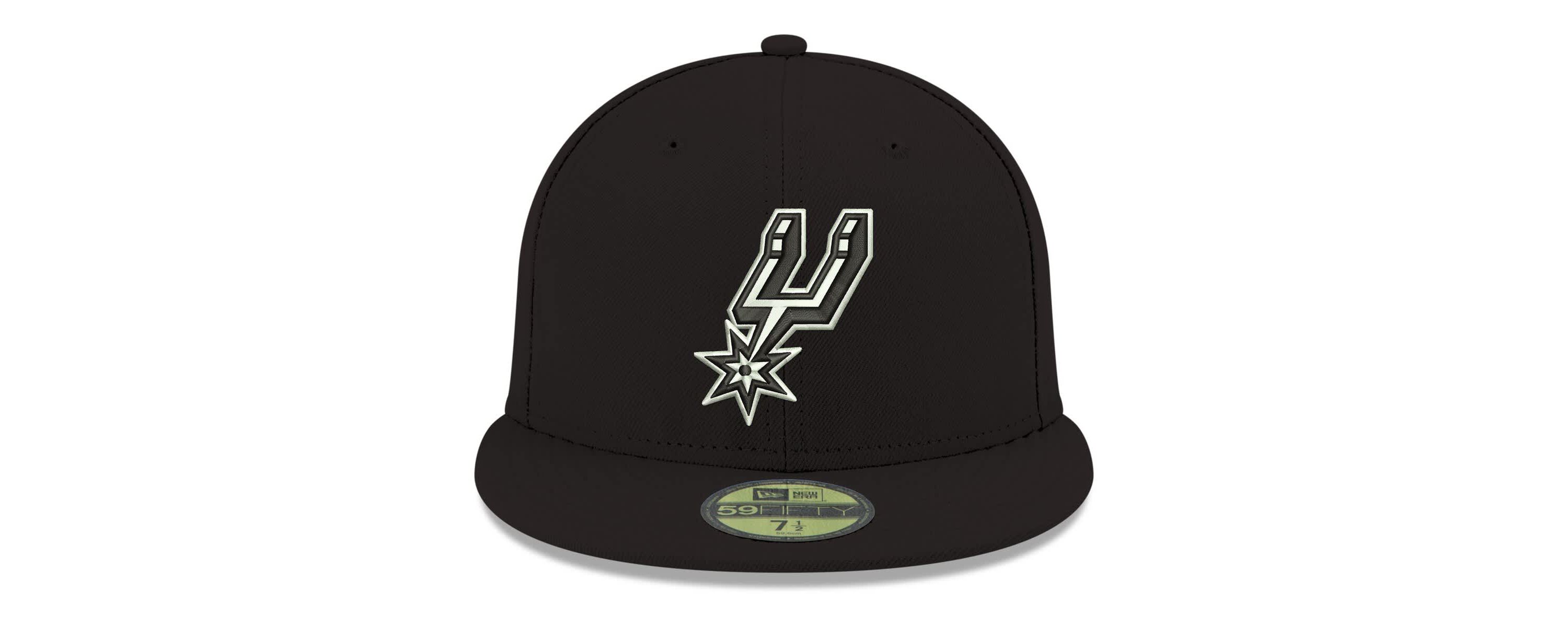 New Era NBA San Antonio Spurs Official Team Color 59FIFTY Fitted Hat | Belk