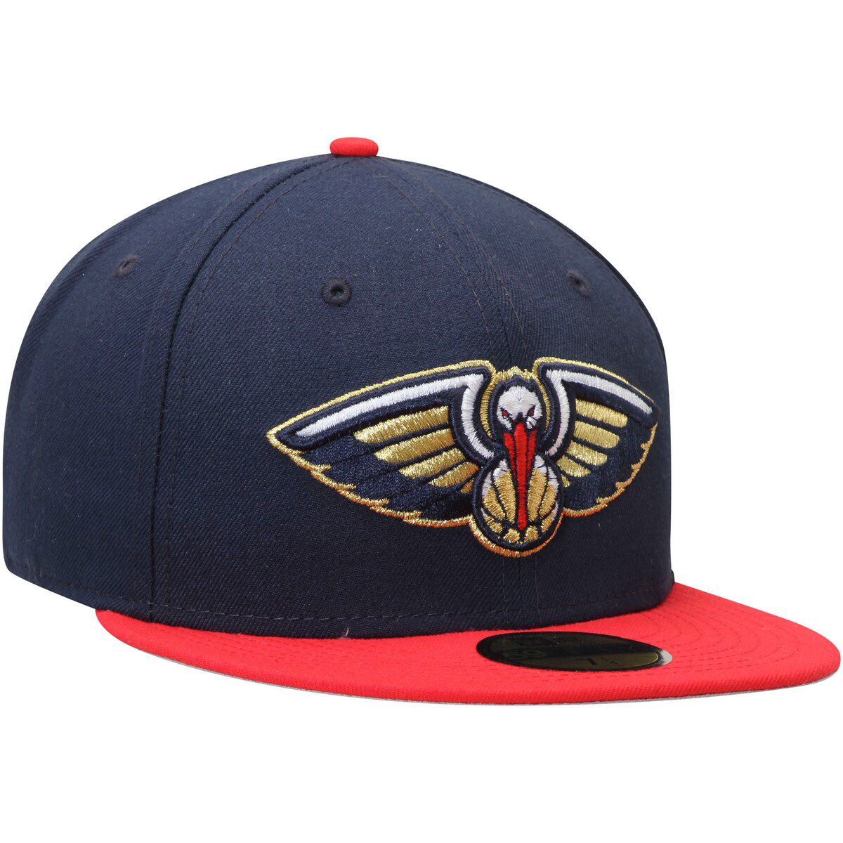 New Era NBA Navy/Red New Orleans Pelicans Official Team Color 2Tone ...