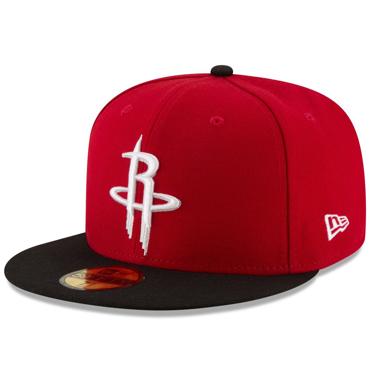 New Era NBA Red/Black Houston Rockets Official Team Color 2Tone 59FIFTY ...
