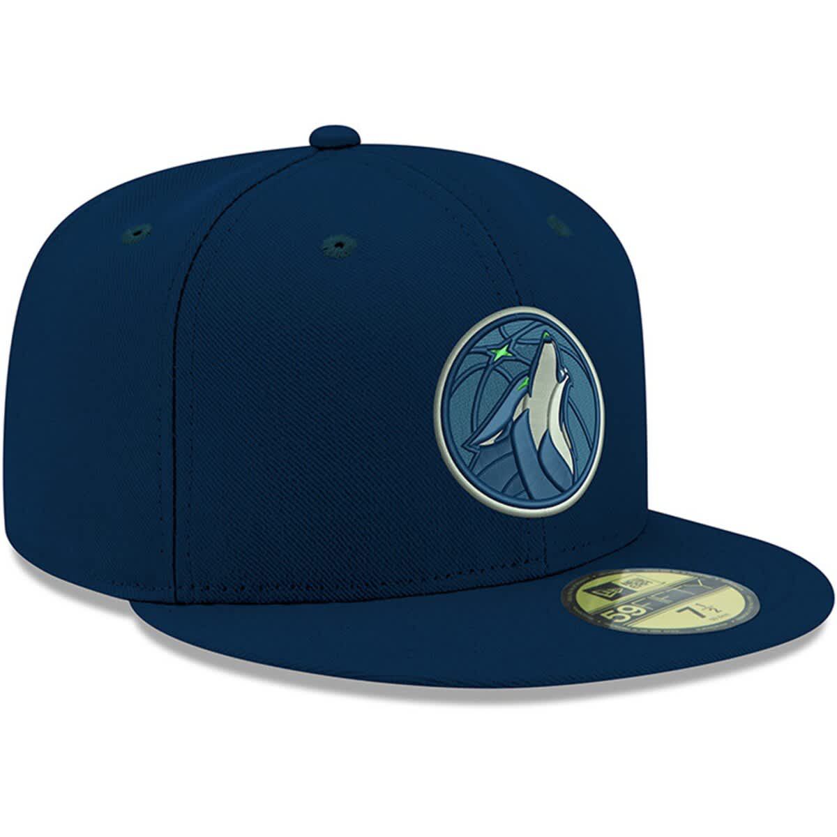 New Era NBA Minnesota Timberwolves Official Team Color 59FIFTY Fitted ...