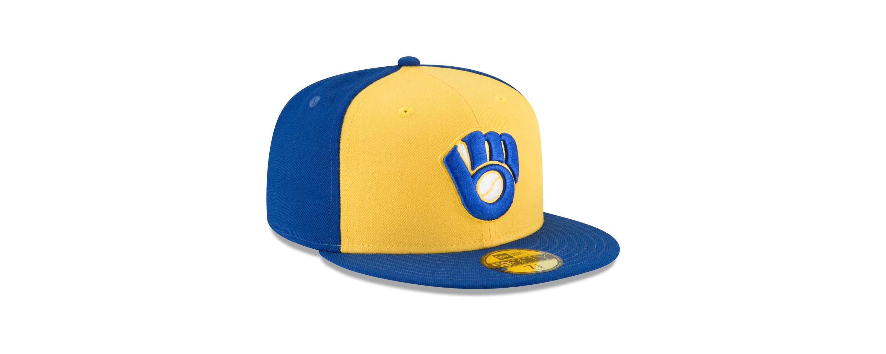 New Era MLB Milwaukee Brewers Cooperstown Collection Wool 59FIFTY ...