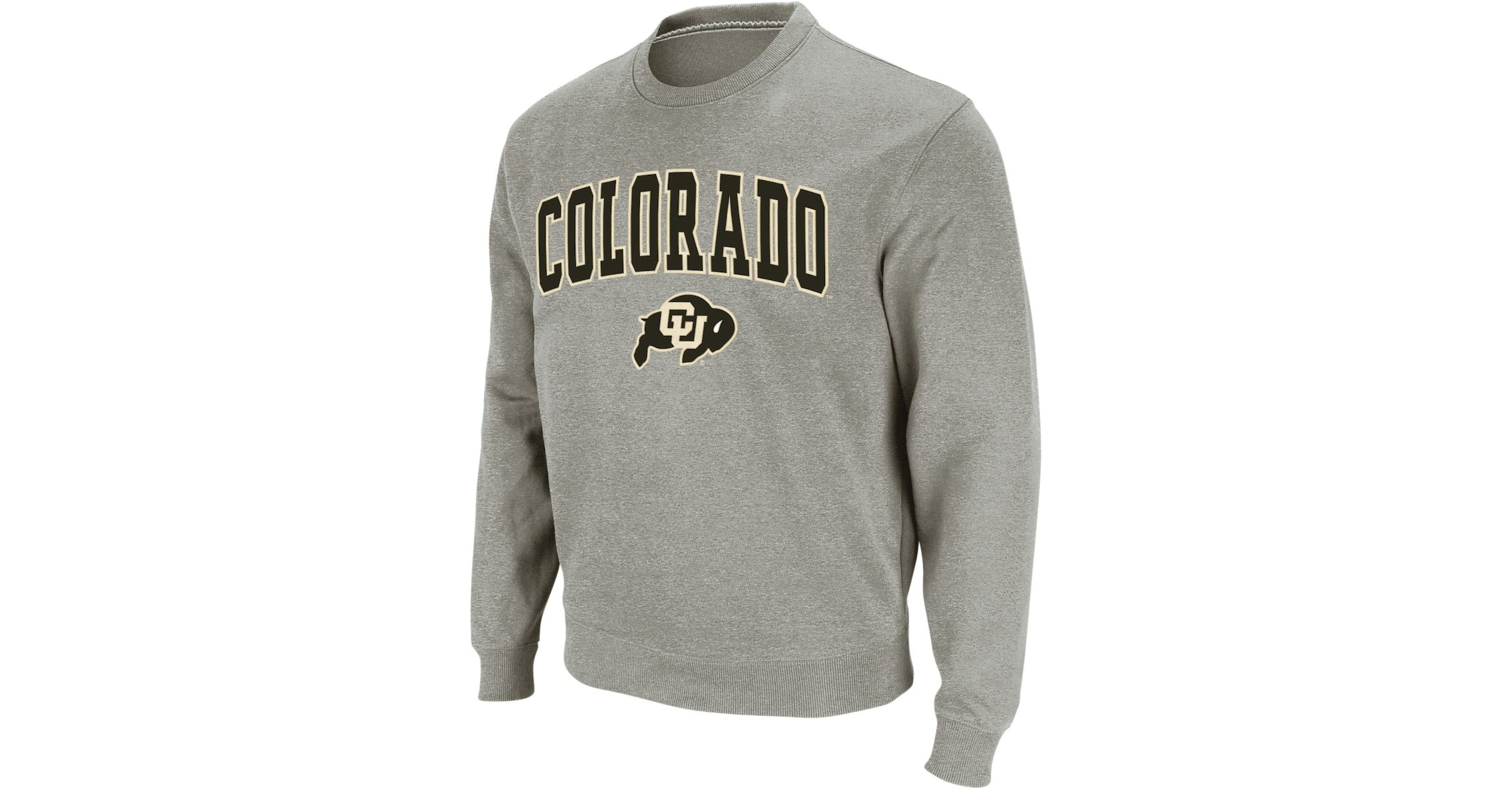 Colosseum NCAA Colorado Buffaloes Arch & Logo Crew Neck Sweatshirt | Belk