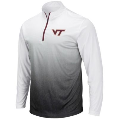 Colosseum NCAA Virginia Tech Hokies Magic Team Logo Quarter-Zip Jacket ...