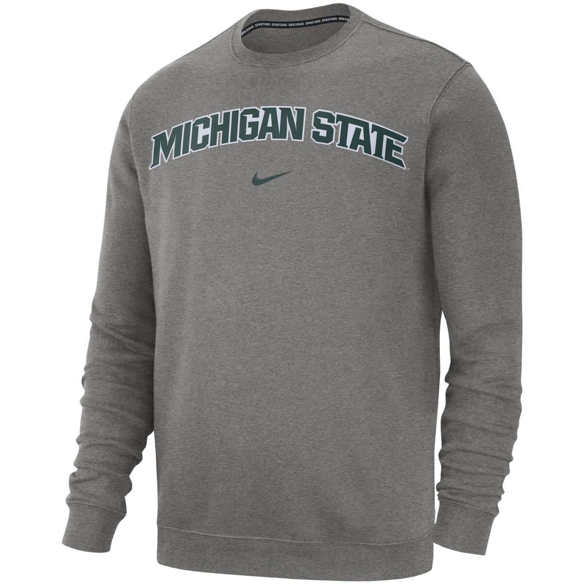 Nike® NCAA Nike Michigan State Spartans Club Fleece Sweatshirt | Belk