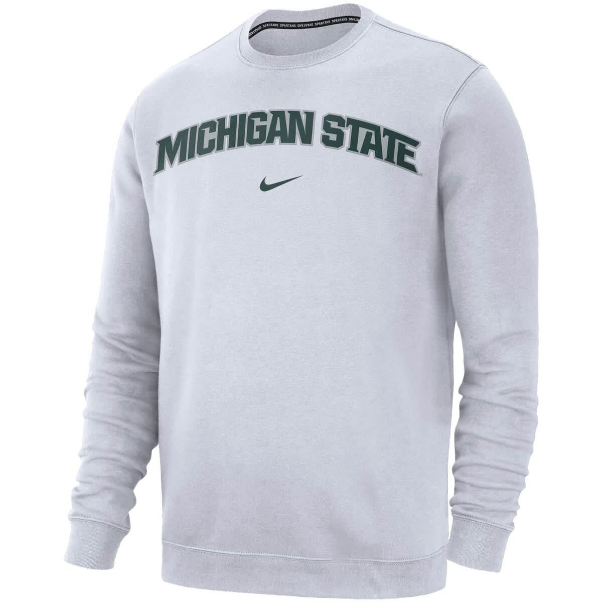 Nike® NCAA Nike Michigan State Spartans Club Fleece Sweatshirt | Belk