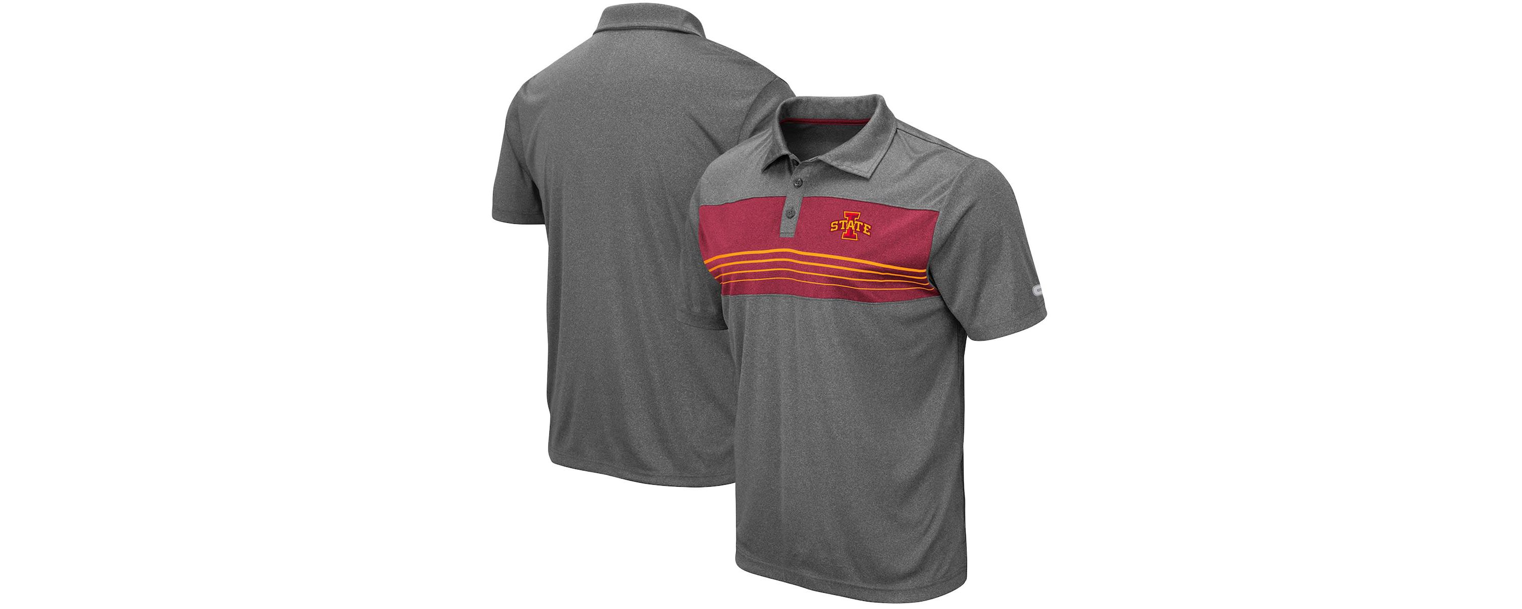Colosseum NCAA ed Iowa State Cyclones Smithers Polo | Belk