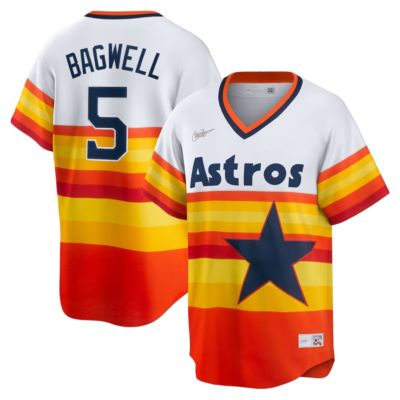 Nike® MLB Nike Jeff Bagwell Houston Astros Home Cooperstown Collection ...